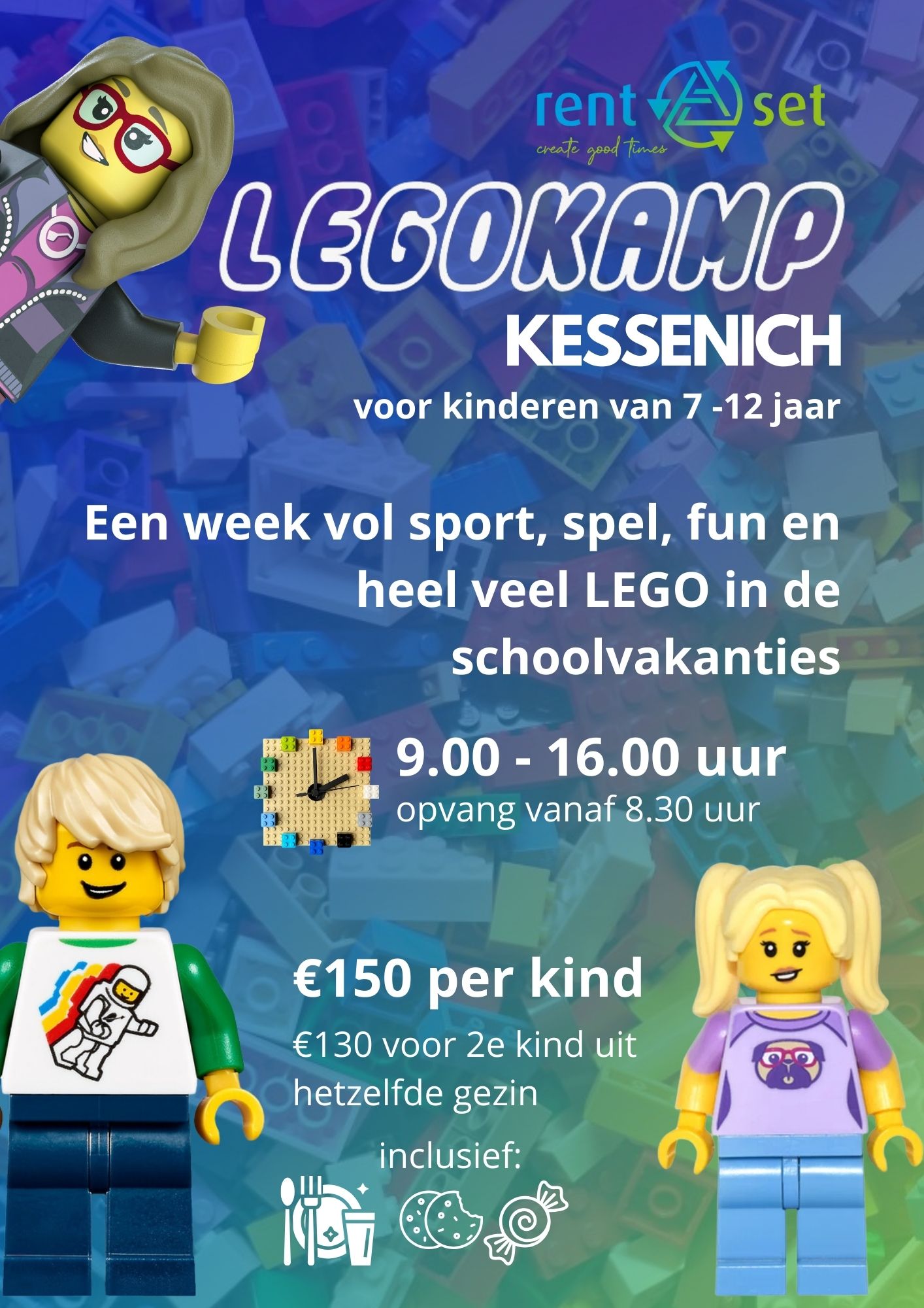 Rentaset LEGO Kampen - Rent A Set